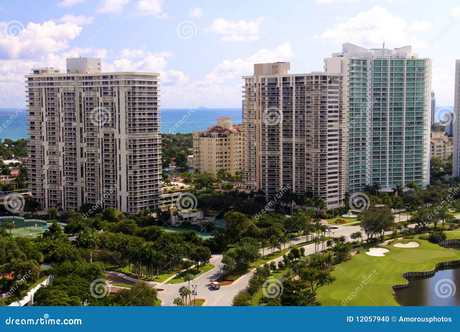 Florida City Skyline 2 stock photo. Image of rich, city - 12057940
