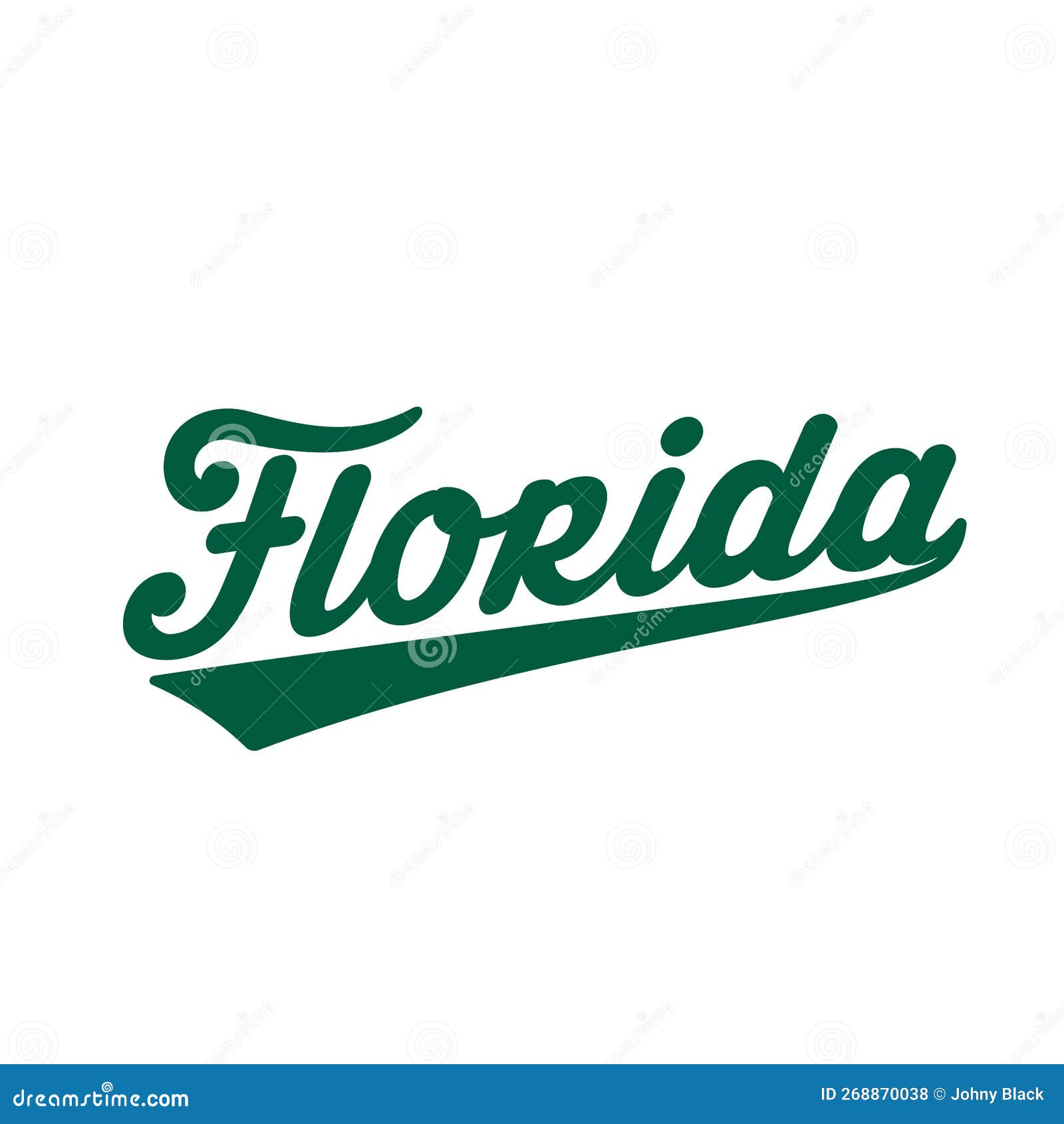 Florida Lettering Design. Florida, United States, Typography Design ...