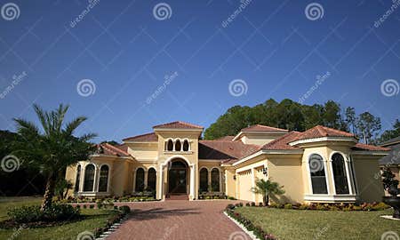 Florida house stock image. Image of luxurious, success - 4117409