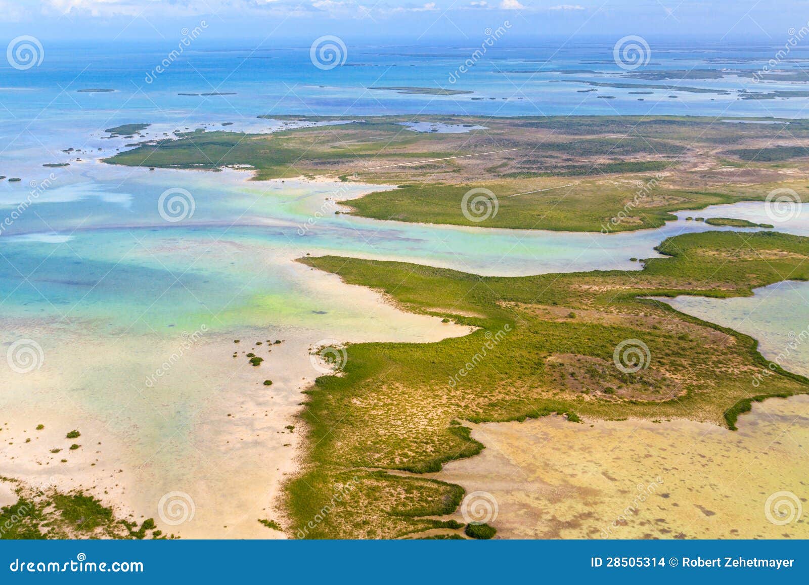 Florida Keys Aerial View stock photo. Image of helicopter - 28505314