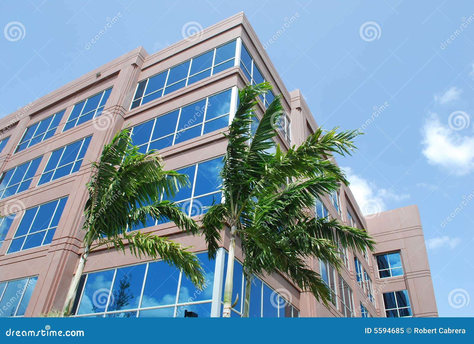 Florida Office Building stock image. Image of view, clouds - 5594685