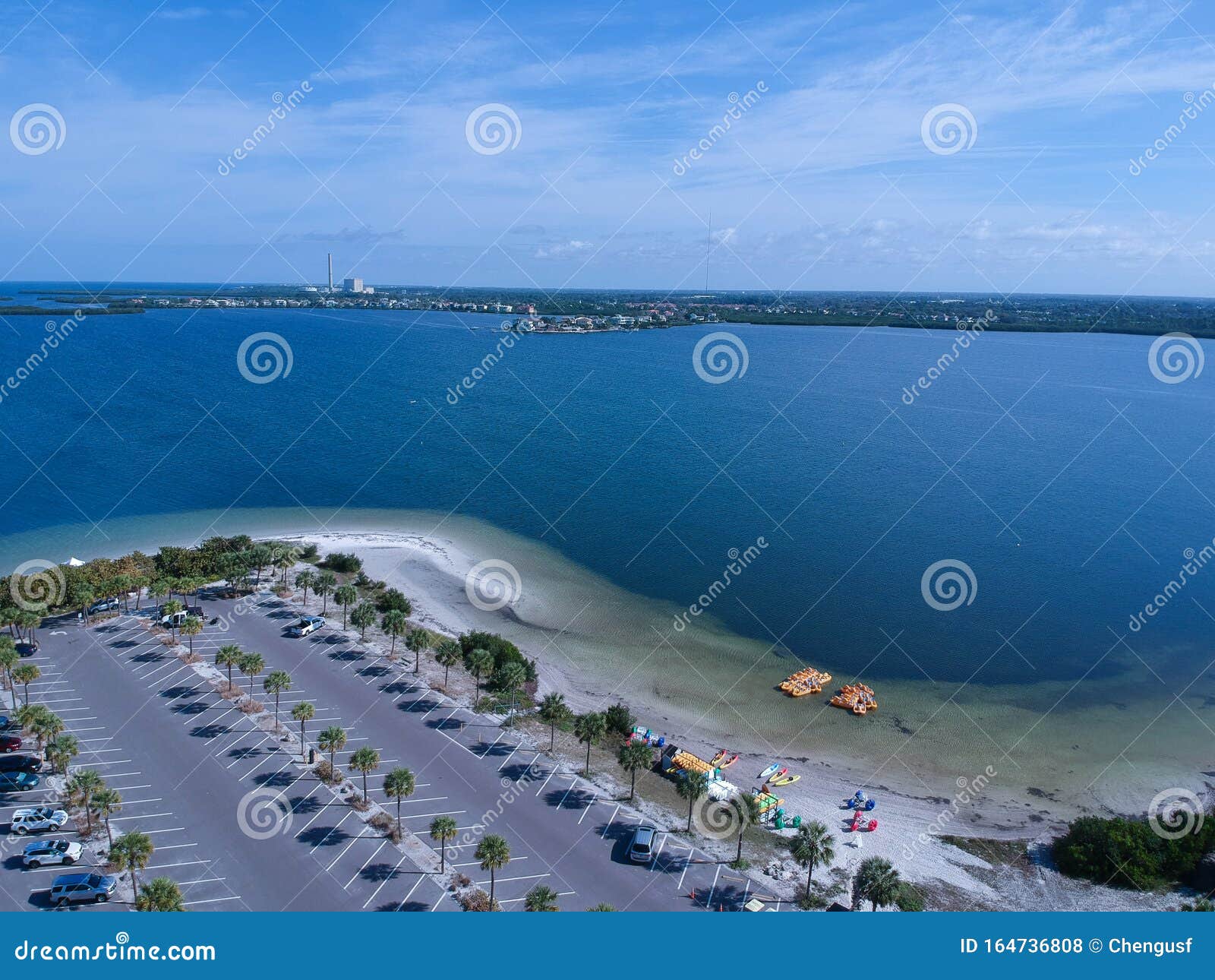 Florida palm harbor beach stock photo. Image of sand - 164736808