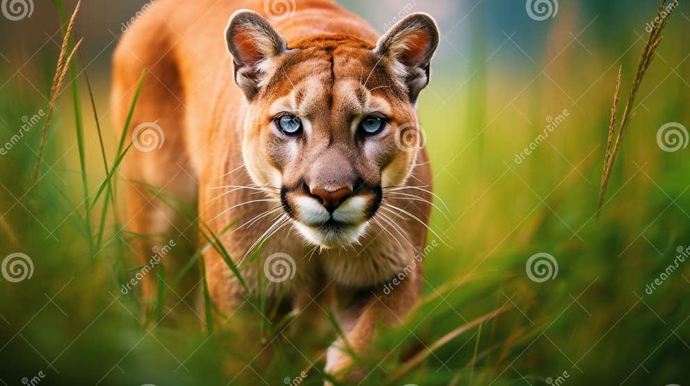 Florida Panther Conservation Theme Highlighting Save the Florida ...