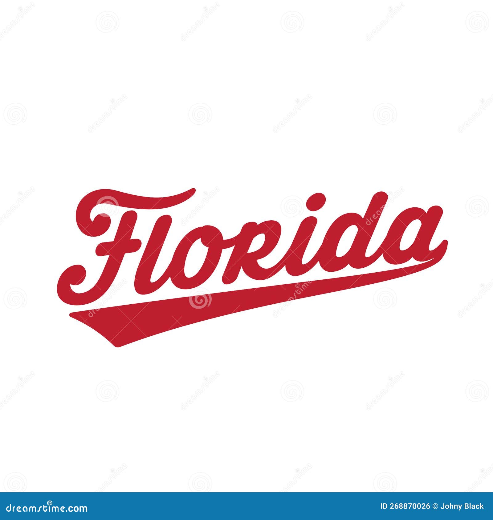 Florida Lettering Design. Florida, United States, Typography Design ...