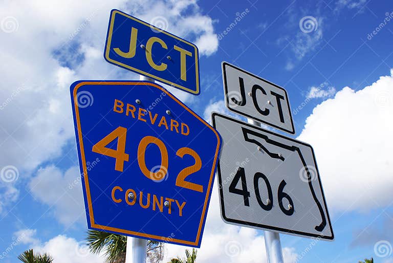 Florida road signs stock image. Image of road, florida - 23525699