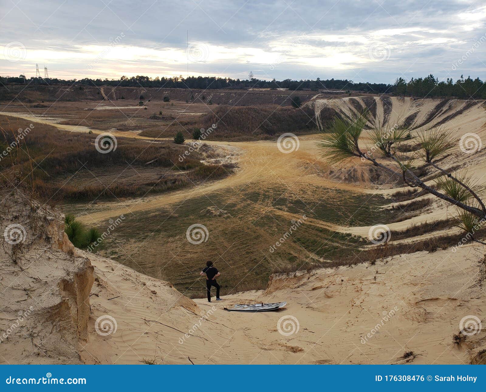 Florida Sand Pits Dirt Track Slopes Editorial Photo - Image of dirt ...