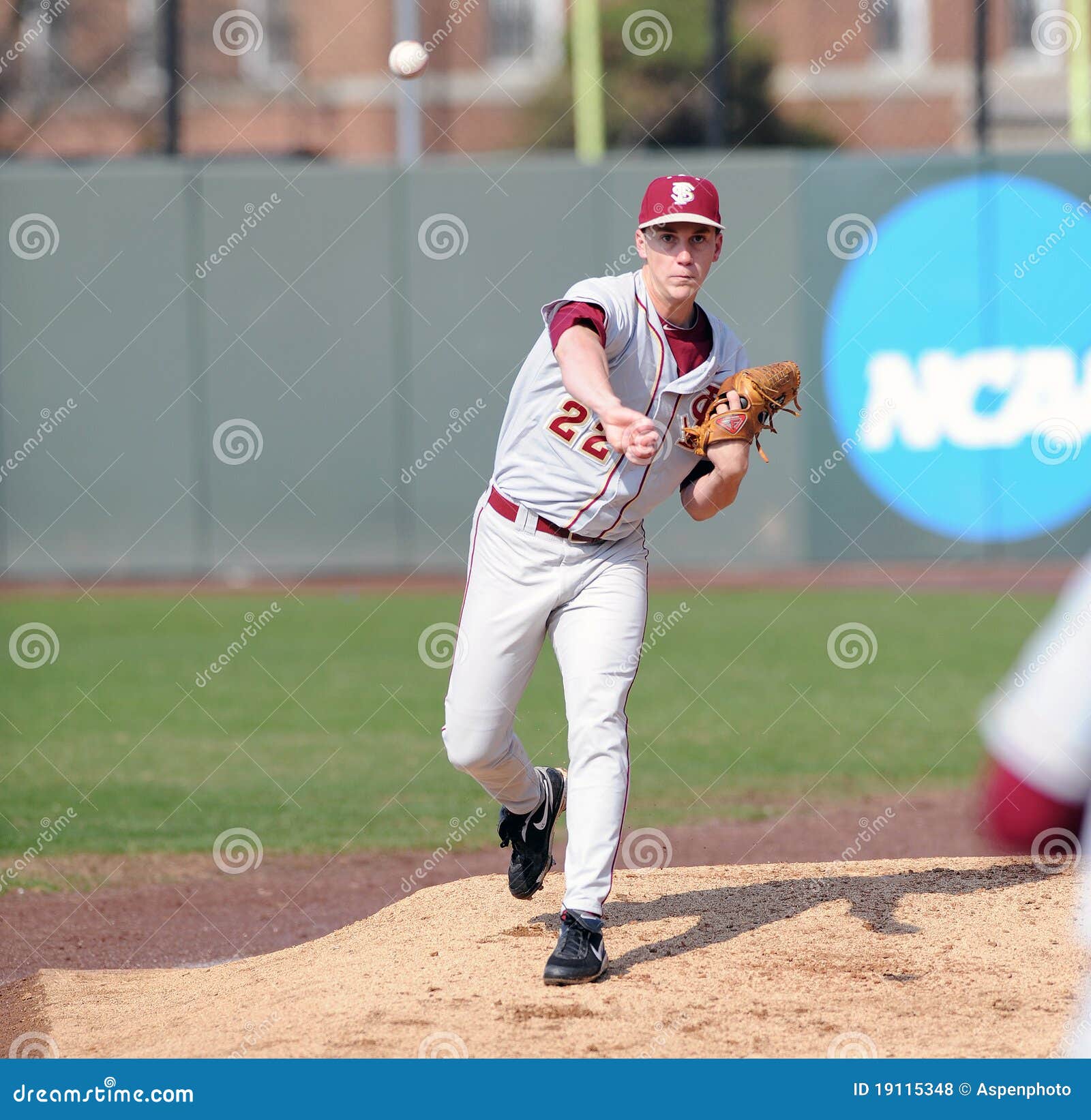 Florida State Baseball Pitcher Robert Benincasa Editorial Stock Photo ...