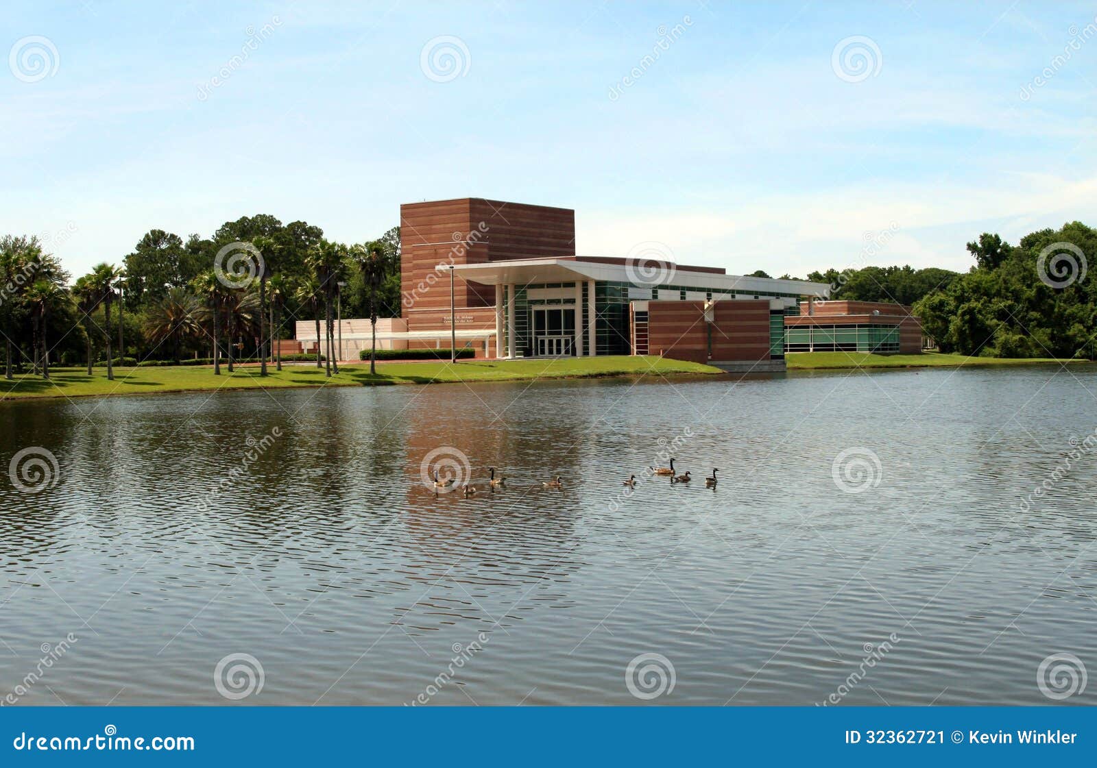 Florida State College South Stock Image - Image of brick, swimming ...