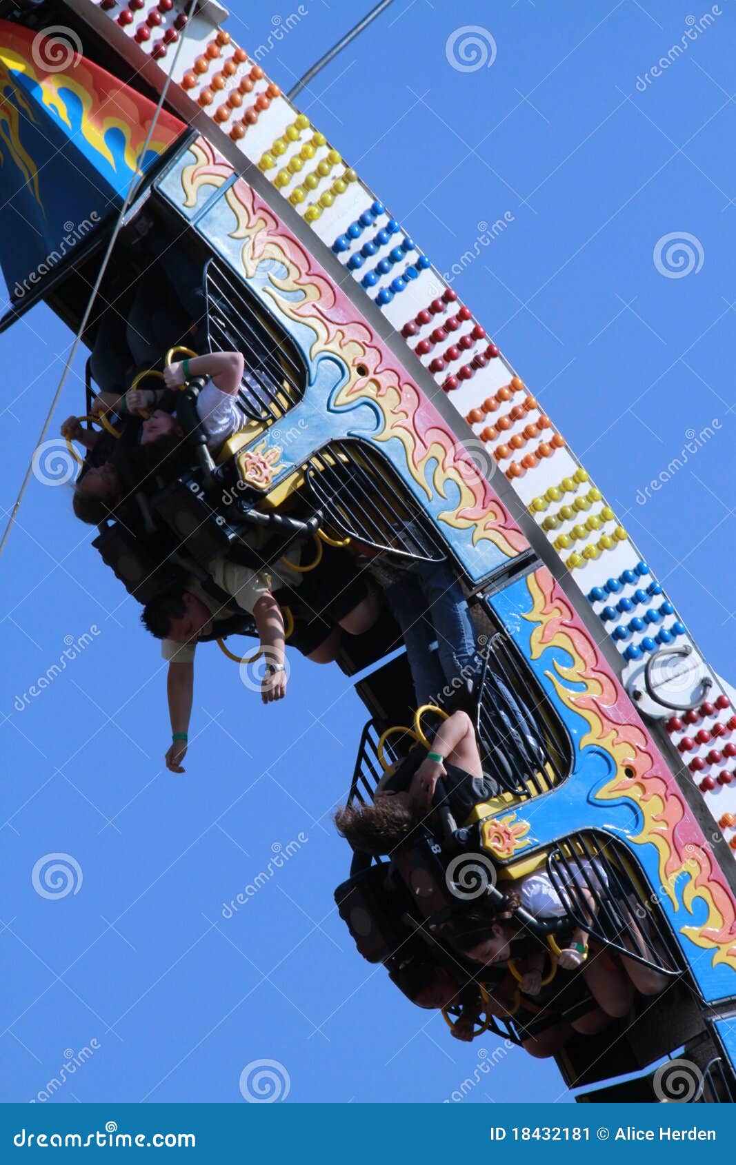 Florida State Fair: Hanging Upside Down Editorial Photo - Image of ride ...