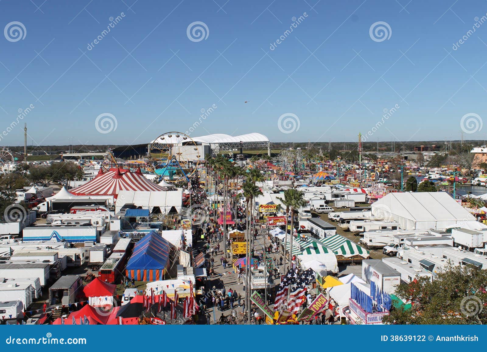Florida State Fairground editorial photography. Image of fair - 38639122