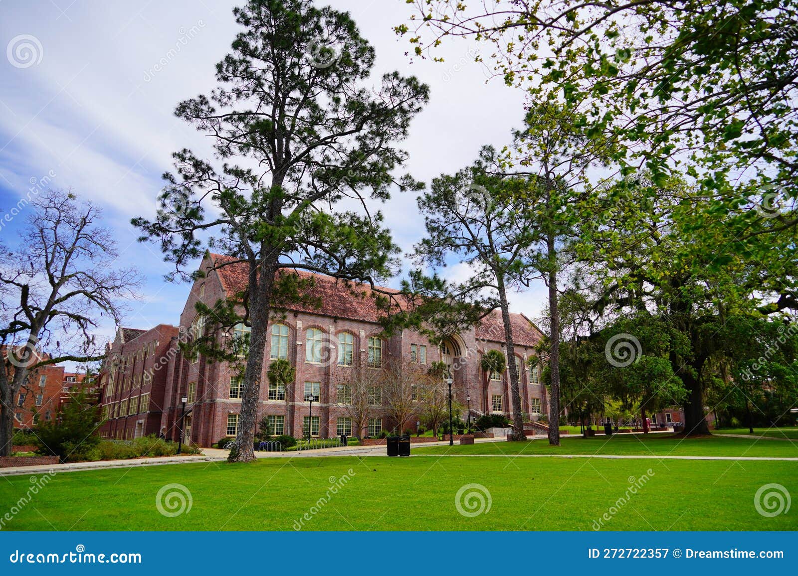 Florida State University Campus Building Stock Image - Image of ...