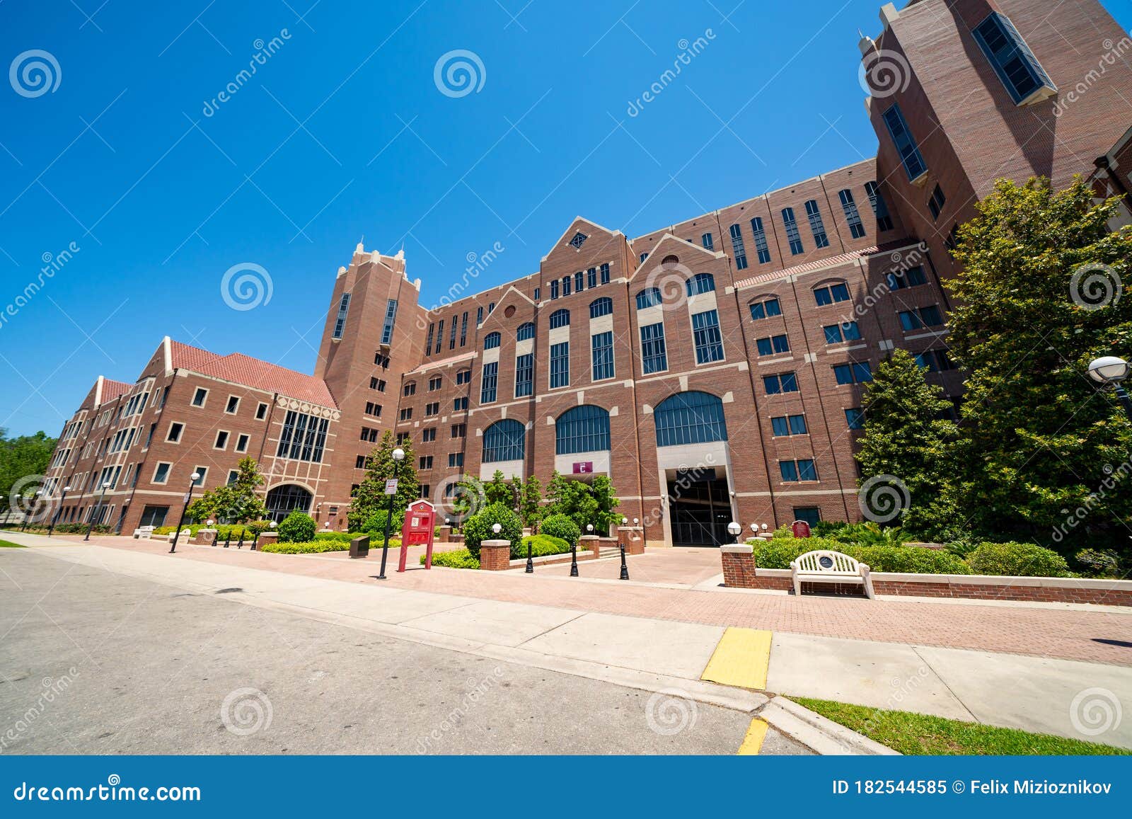 Florida State University Doak Campbell Stadium Tallahassee FL Stock ...