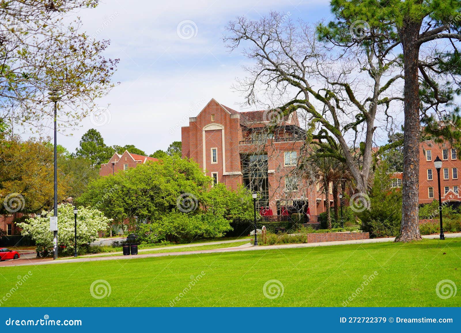 Florida State University FSU Campus Landscape Stock Image - Image of ...