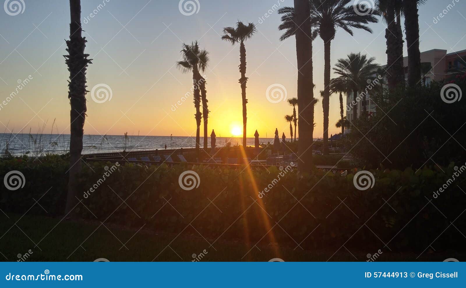 Florida Sunset stock image. Image of great, sunset, florida - 57444913