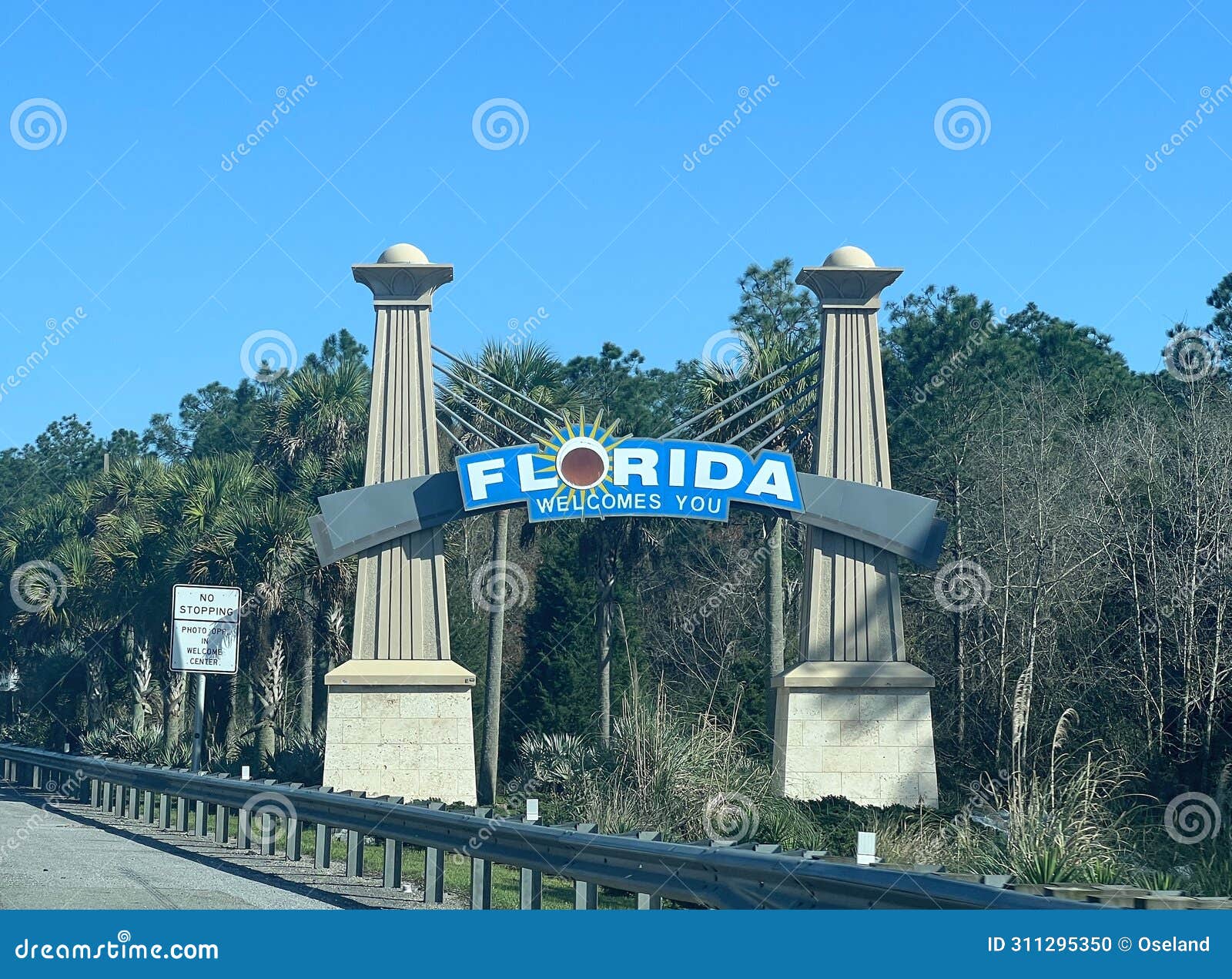 Florida Welcomes You Sign. stock photo. Image of city - 311295350 Florida Welcomes You Sign. stock photo. Image of city - 311295350