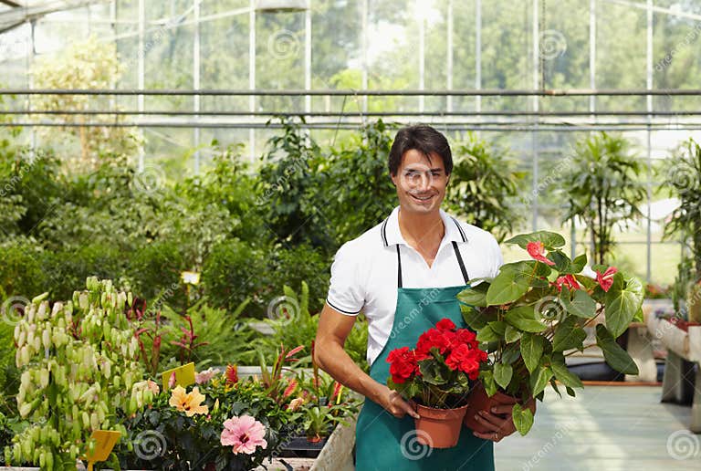 Florist stock photo. Image of copy, holding, botany, people - 9865502