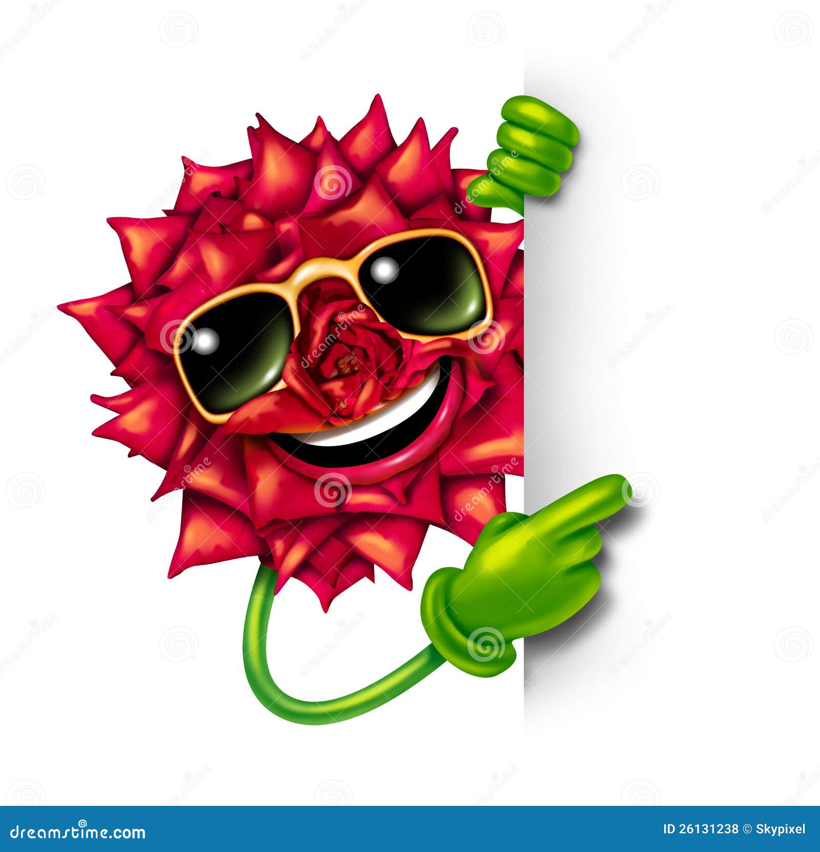 Florist Flower Sign stock illustration. Illustration of cute - 26131238