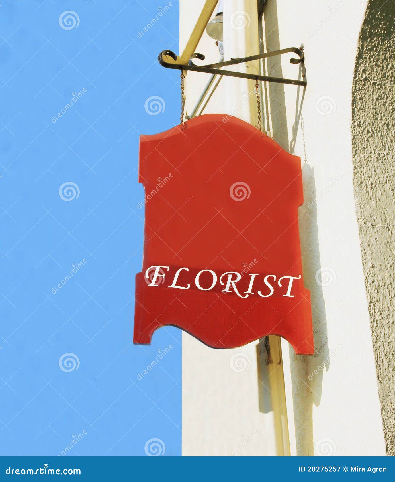 Florist sign. stock image. Image of gifts, plants, fresh - 20275257