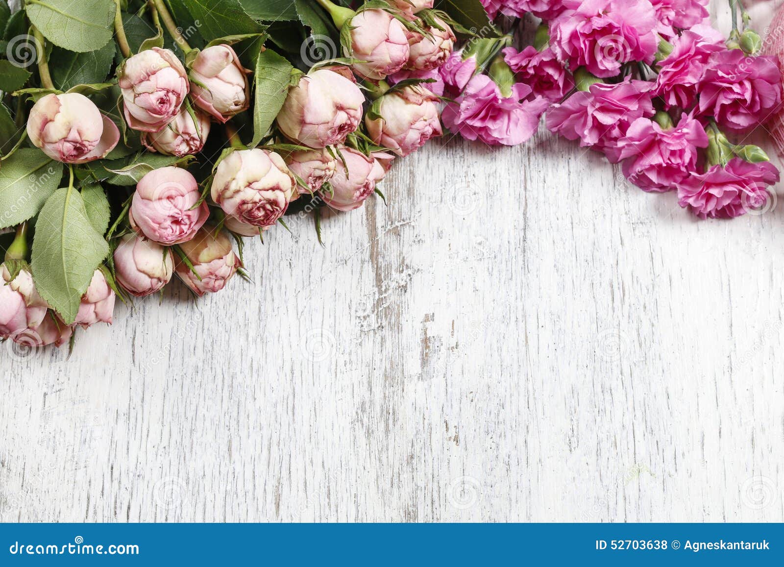 Florist Workplace: Flowers and Accessories Stock Photo - Image of ...