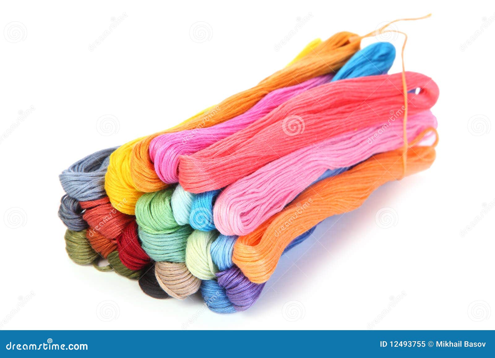 Floss stock image. Image of wool, canvas, colored, dimensions - 12493755
