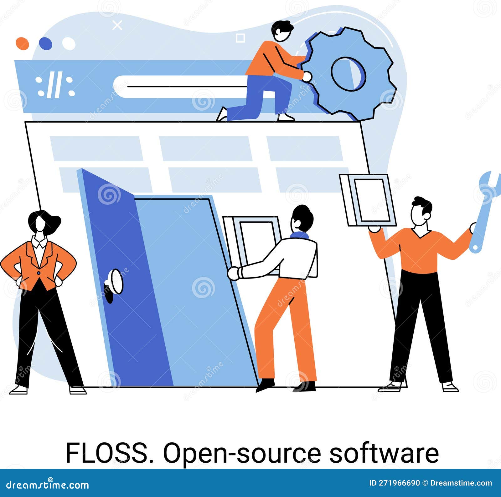 Floss Open Source Software Free Product Anyone Can Freely Redistribute Modify And Completely