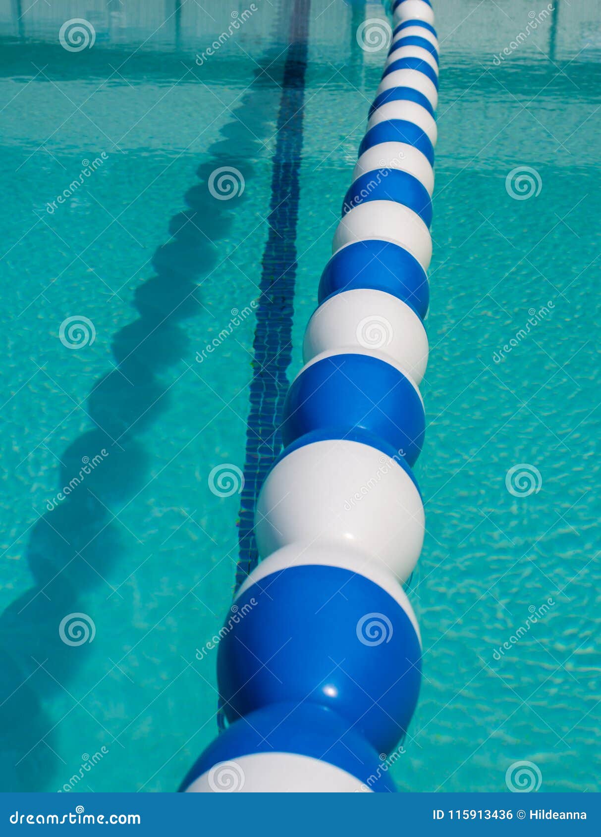 Flotadores Del Divisor De La Piscina Foto de archivo - Imagen de ...