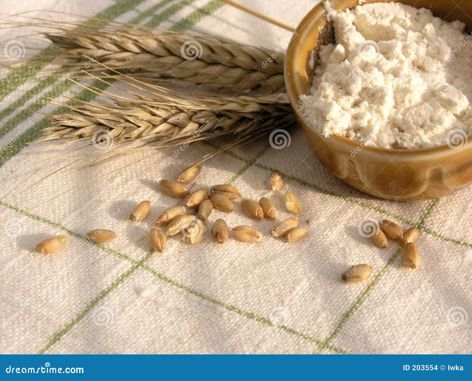 Flour stock photo. Image of lunch, grain, board, closeups - 203554