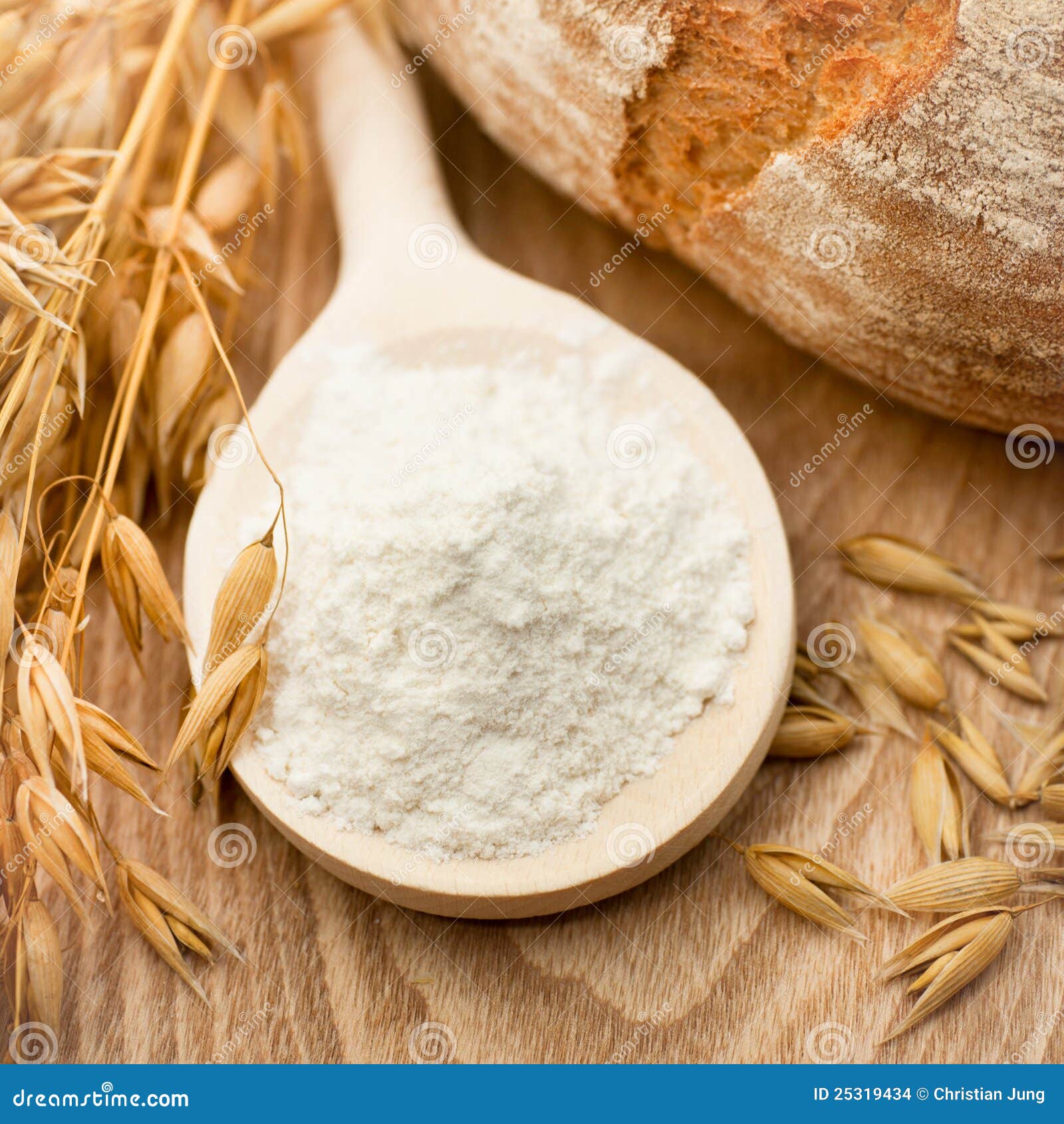 Flour stock photo. Image of organic, bread, corn, flour - 25319434