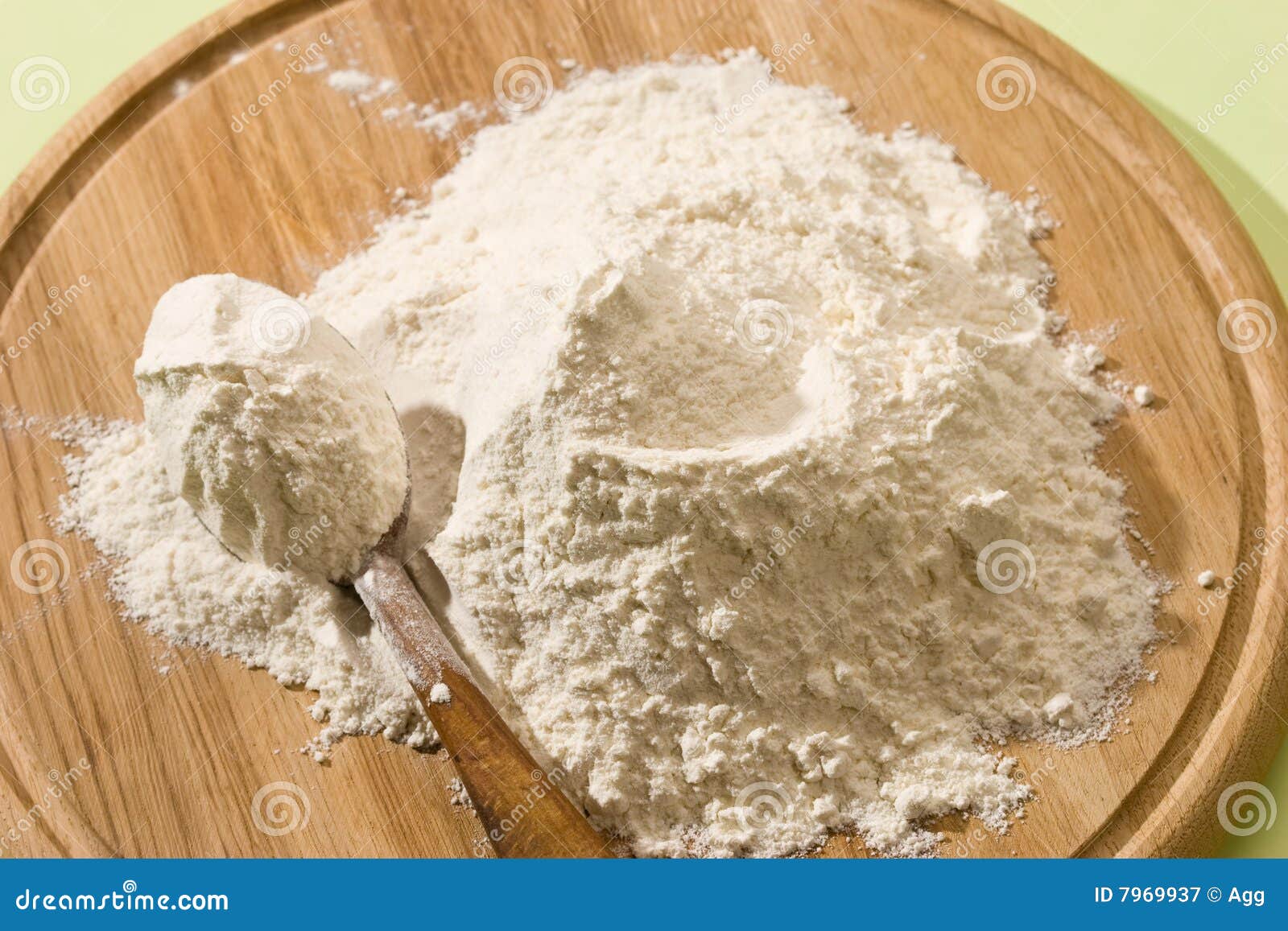 Flour stock image. Image of utensils, food, fine, wheat - 7969937