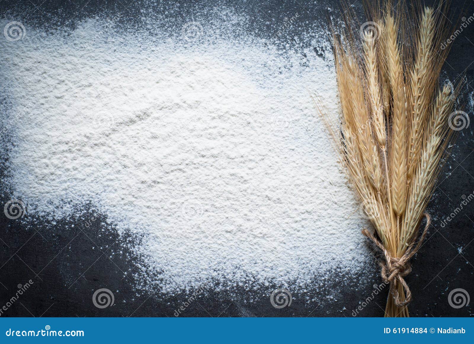 Flour background stock photo. Image of kitchen, ingredients - 61914884