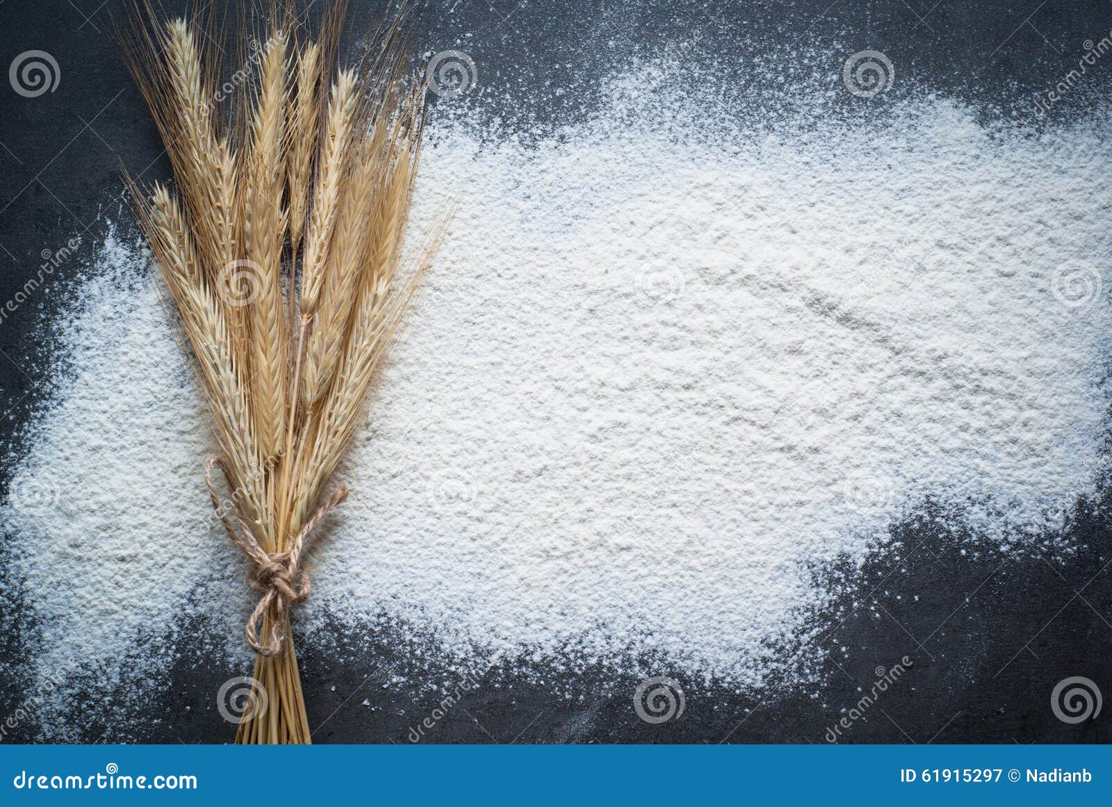 Flour background stock image. Image of composition, prepare - 61915297