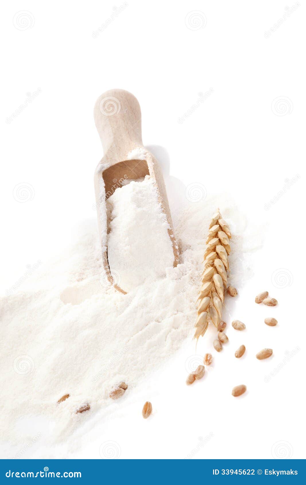 Flour background. stock photo. Image of baking, ingredient - 33945622