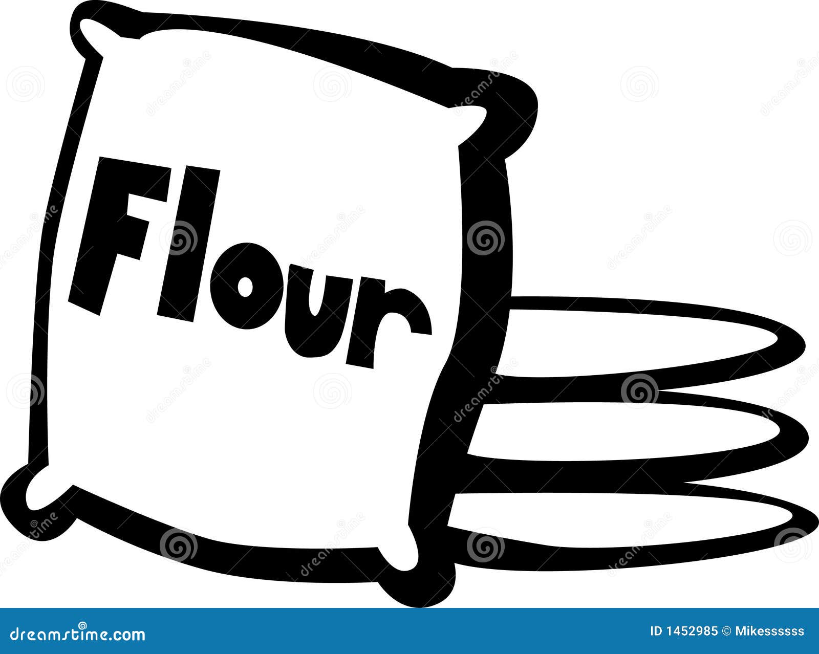 Flour Bags Vector Illustration Stock Vector - Illustration of ...