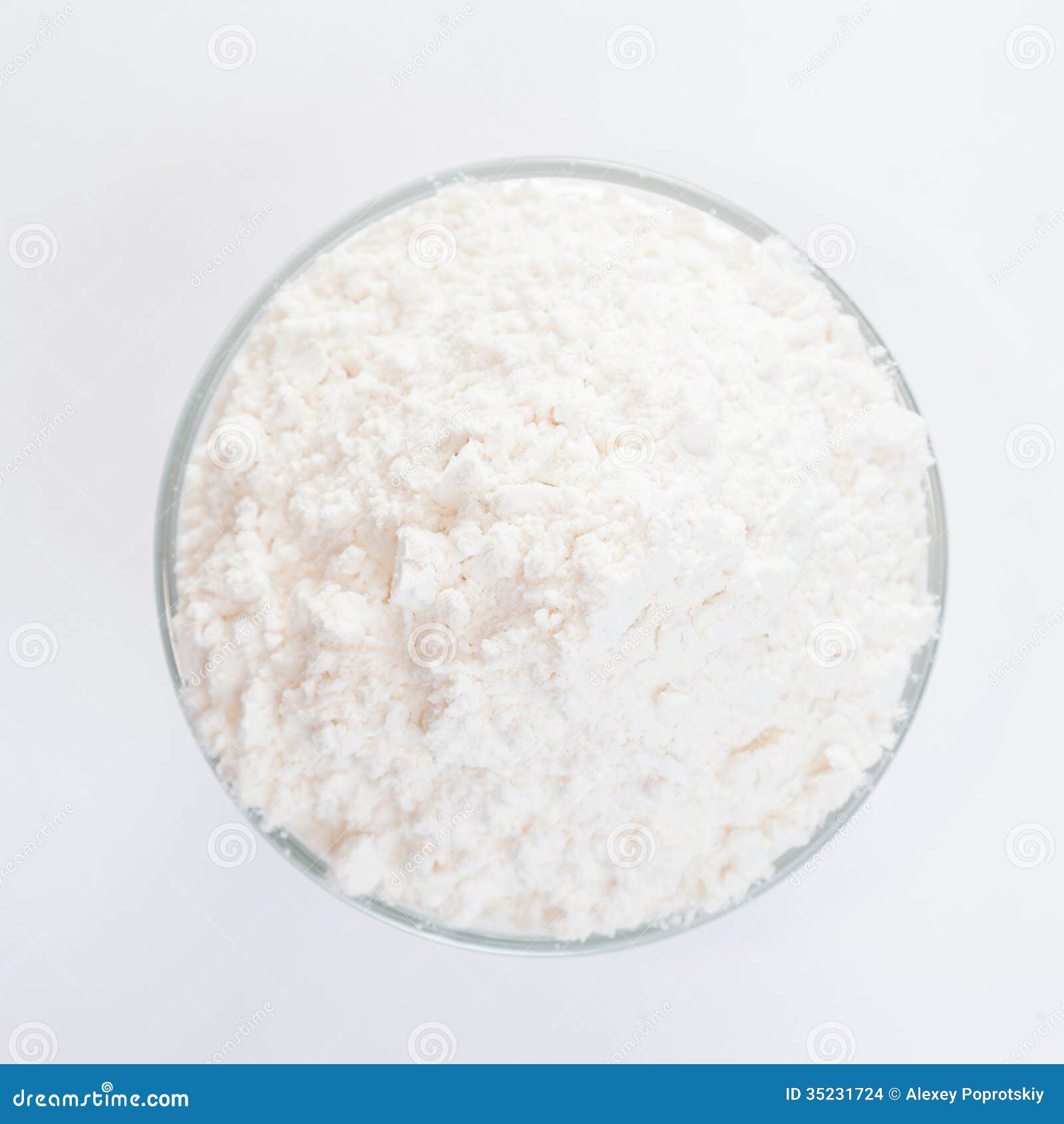 Flour for baking stock photo. Image of stack, heap, isolated - 35231724