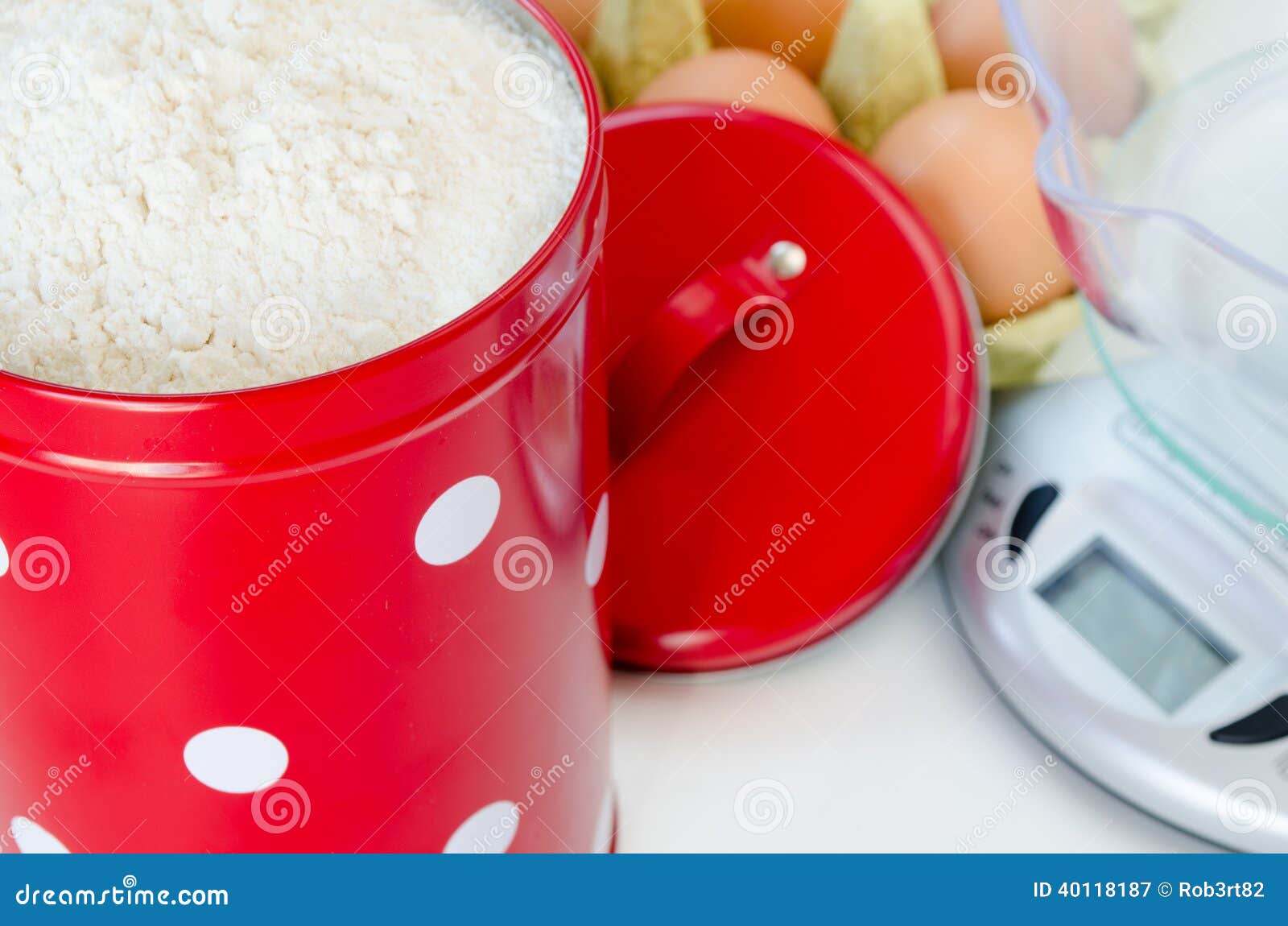 Flour box stock image. Image of element, product, design - 40118187
