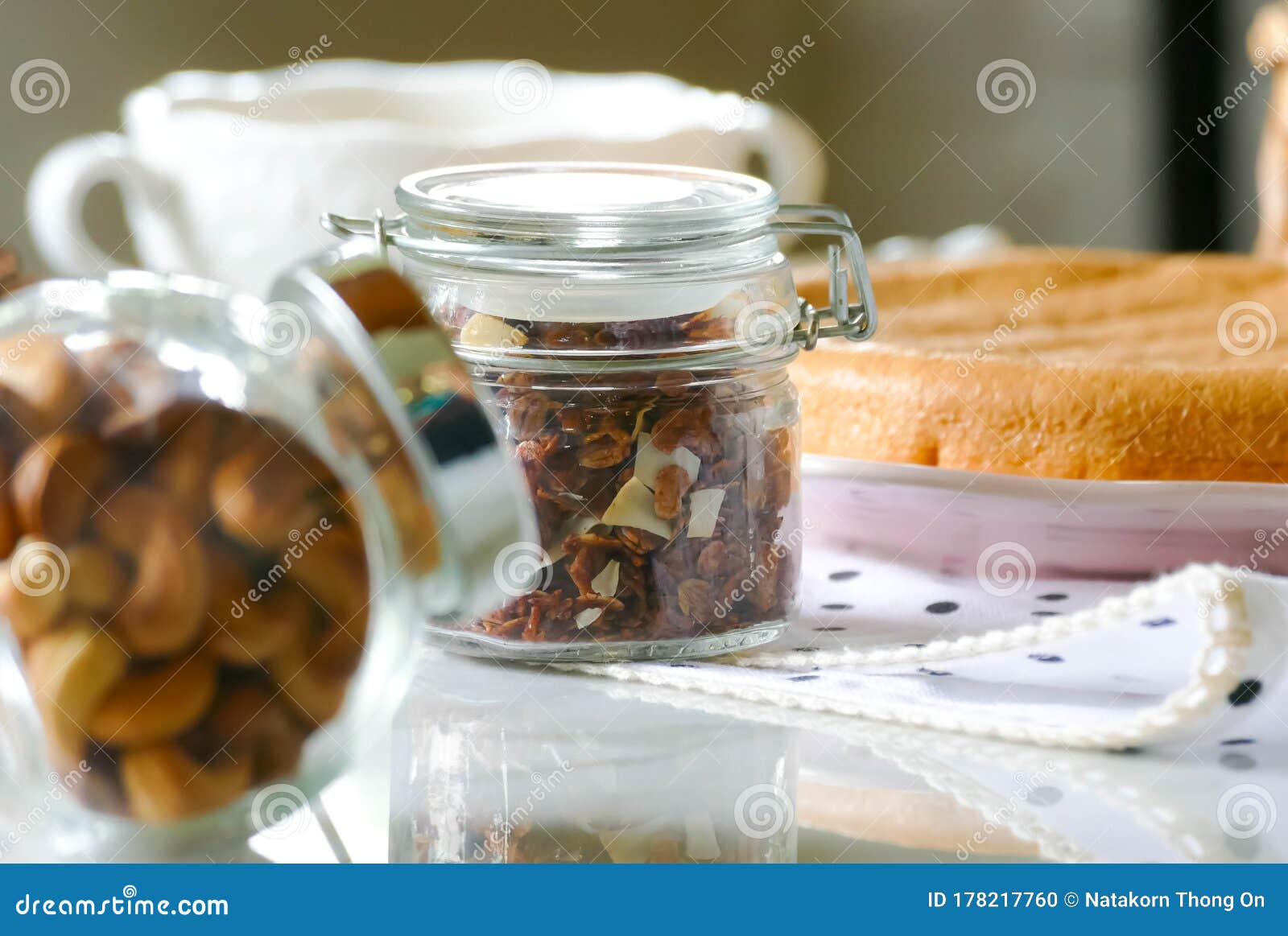 The Flour Crumbs are Fried and Flavored in a Bottle Ready To Eat. Stock ...