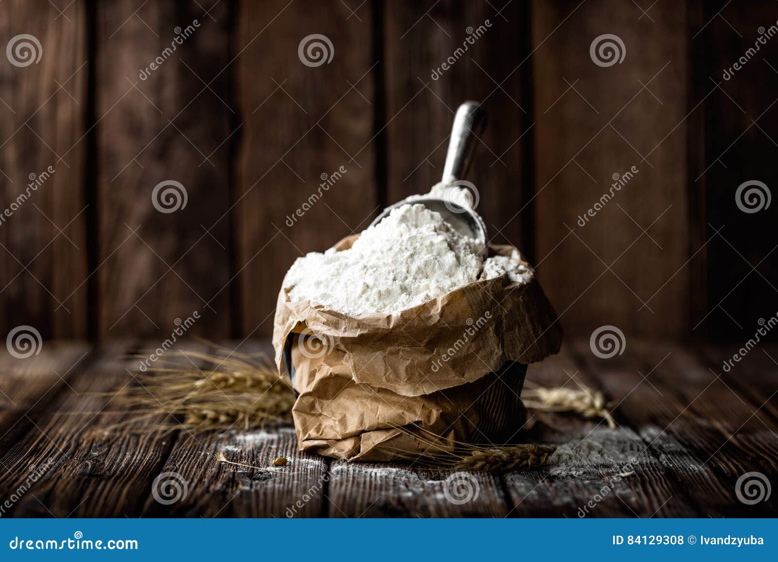 Flour stock photo. Image of powder, organic, ingredient - 84129308
