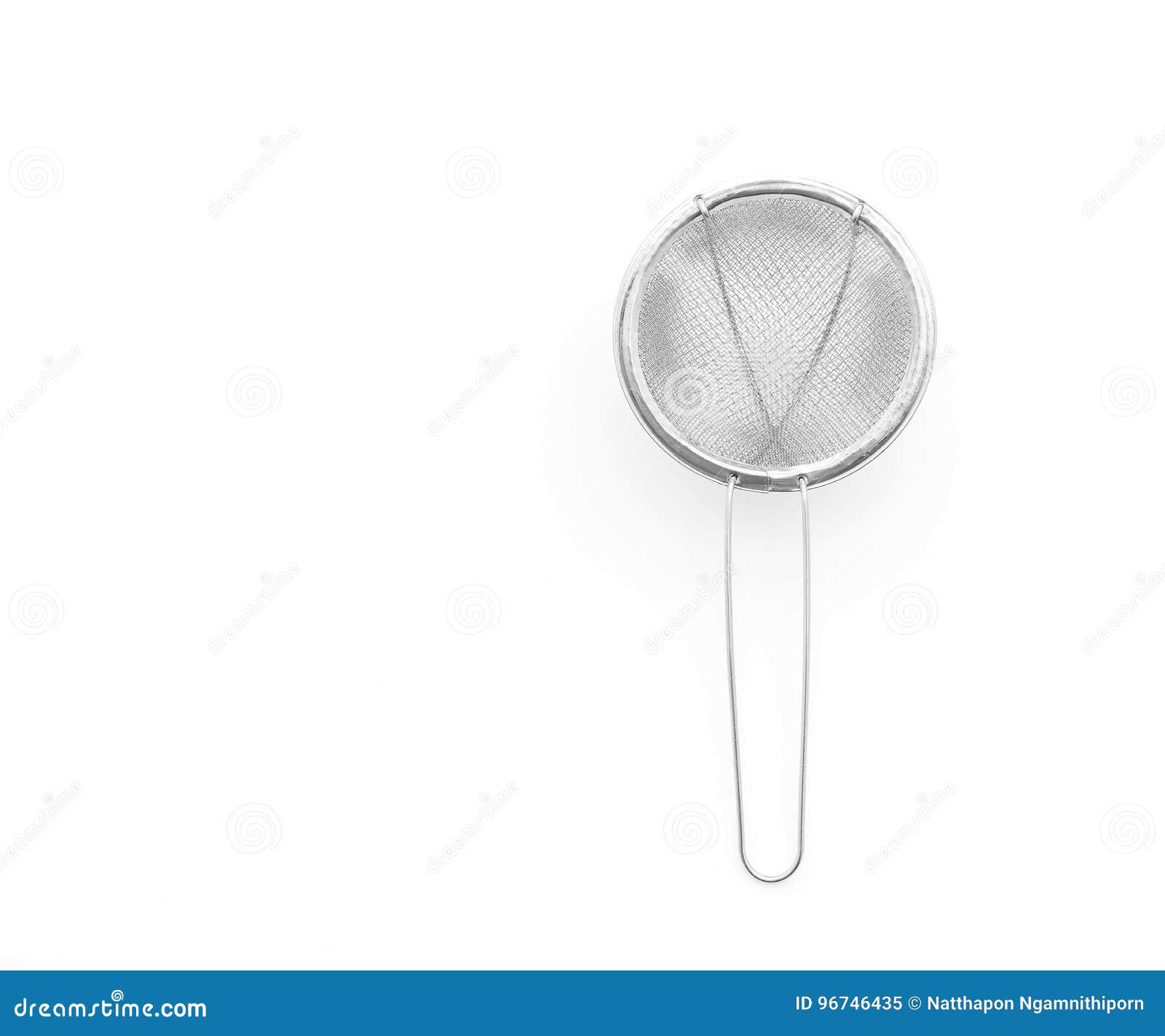 Flour sifter on white stock image. Image of kitchen, food - 96746435