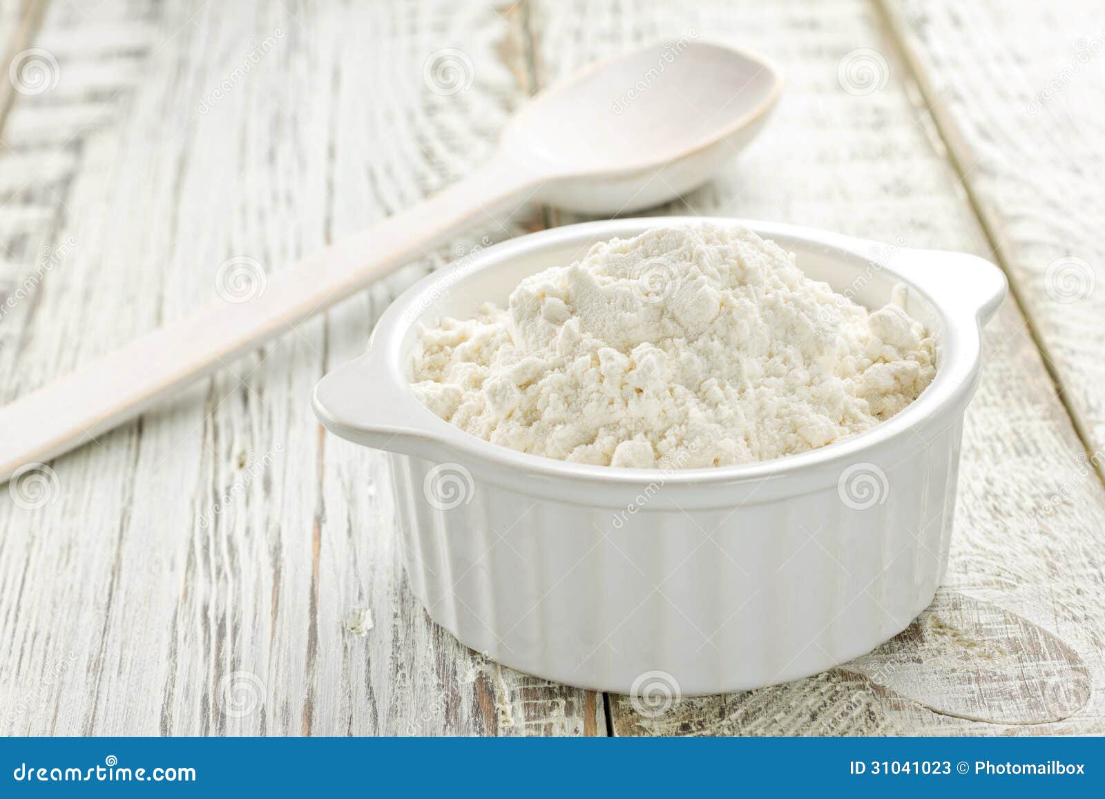 Flour stock image. Image of cookery, closeup, bowl, harvest - 31041023