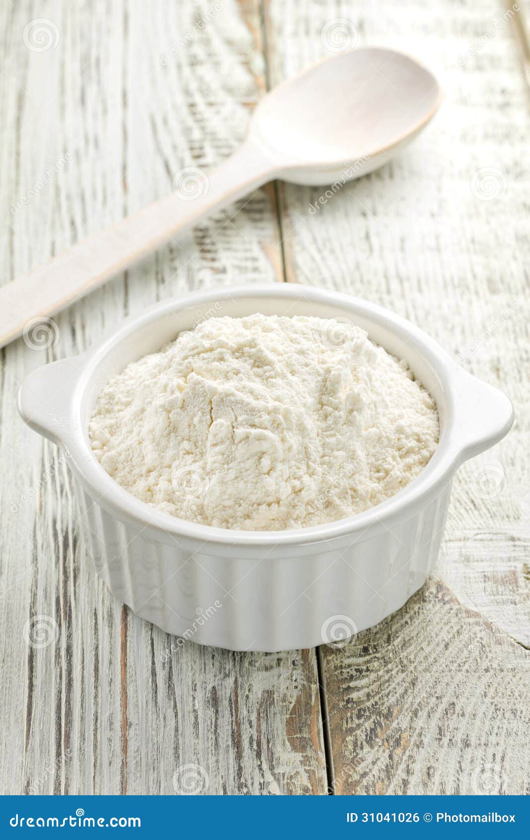 Flour stock photo. Image of bakery, culinary, rural, board - 31041026