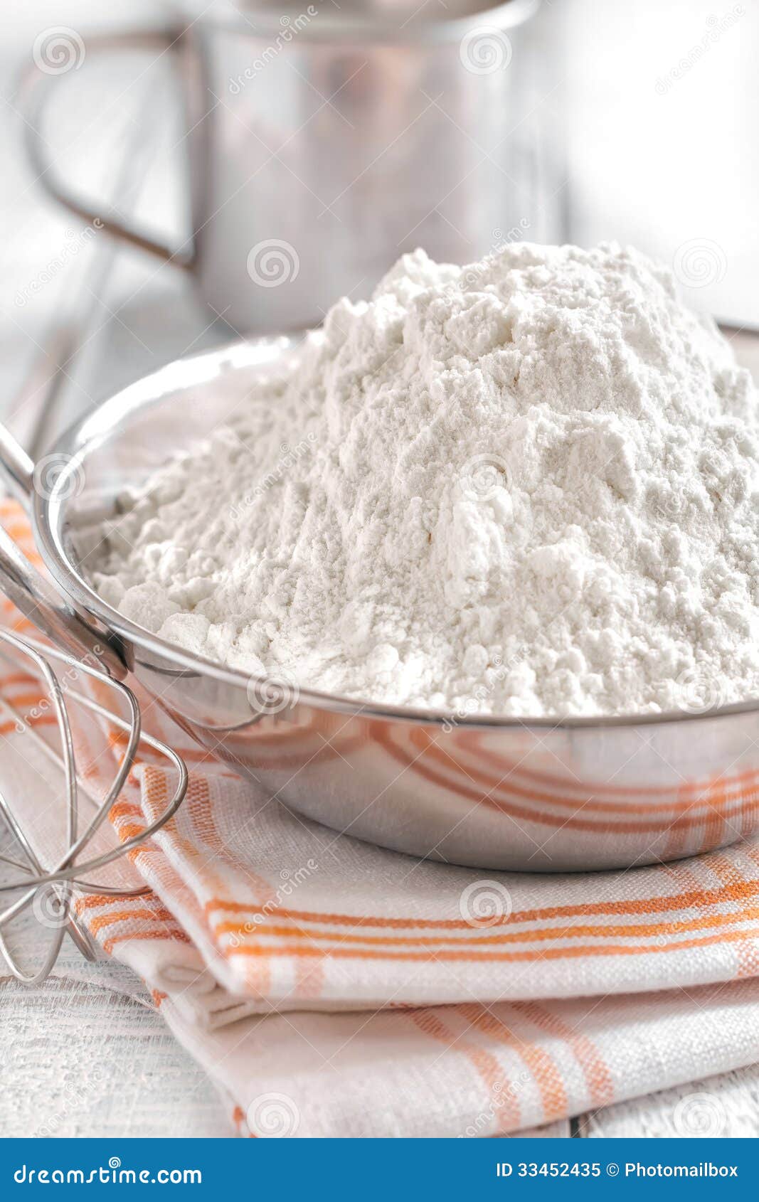 Flour stock image. Image of pastry, metal, agriculture - 33452435