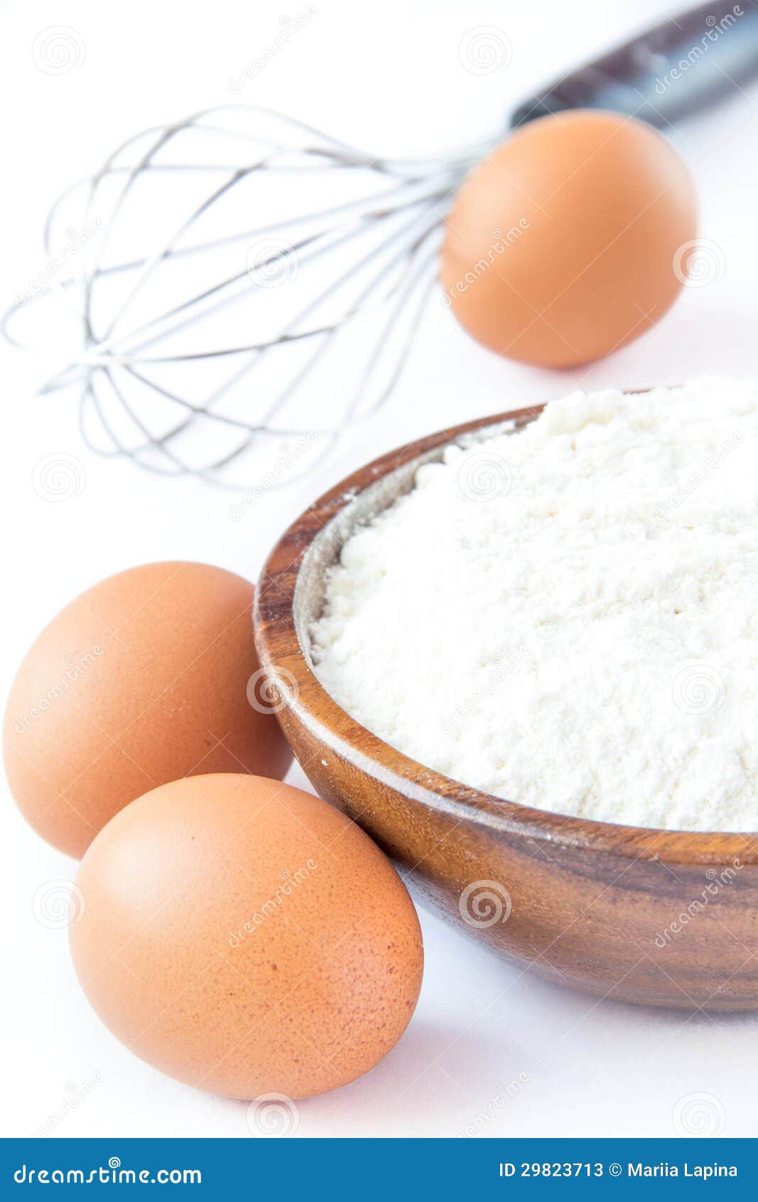 Ingredients for Cooking Pancakes Stock Image - Image of isolated, pots ...