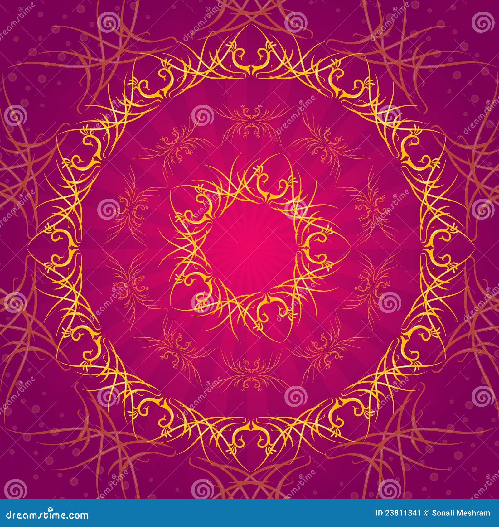 Flourish design background stock illustration. Illustration of ...