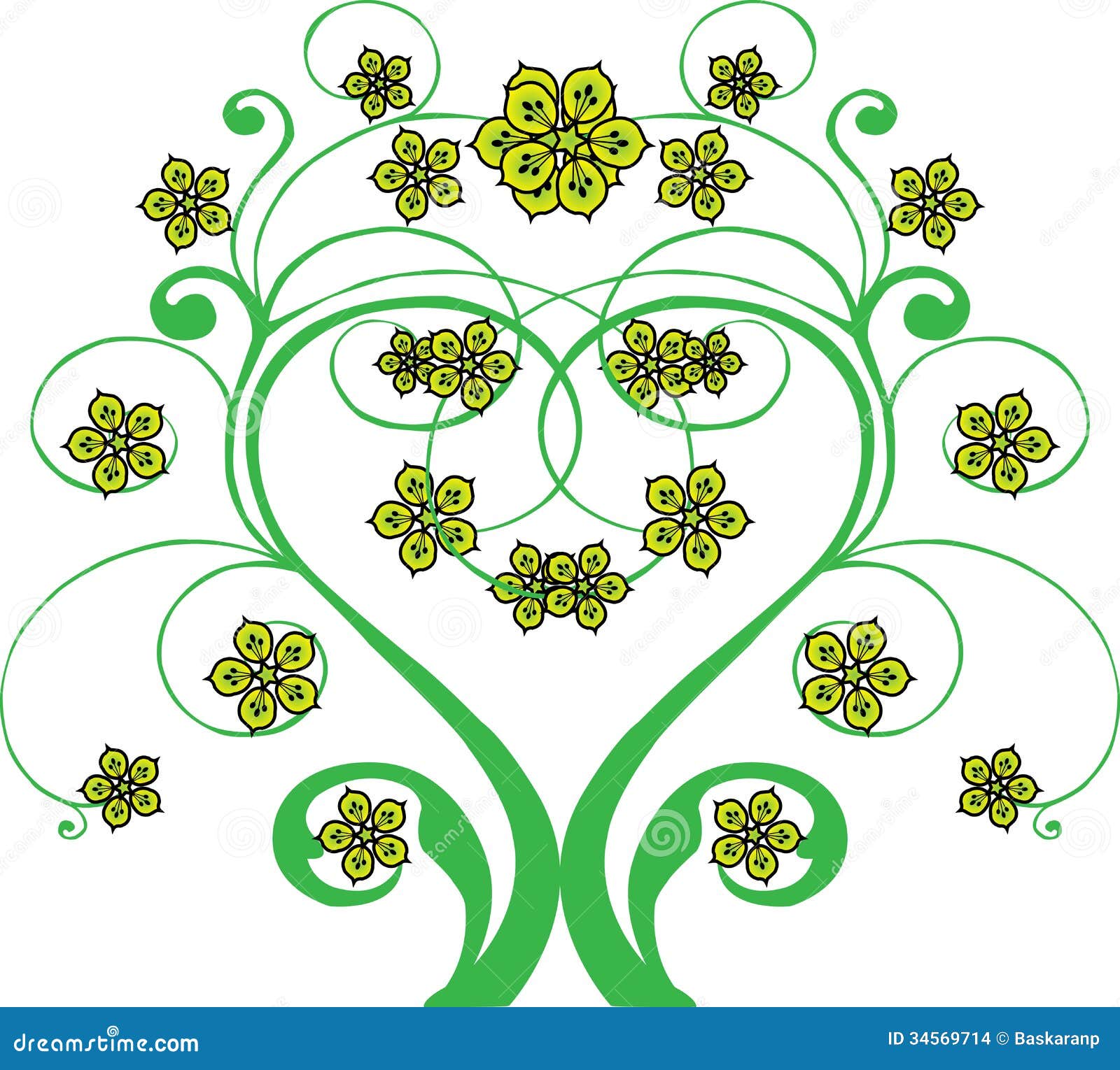 Flourish stock vector. Illustration of swril, drawing - 34569714