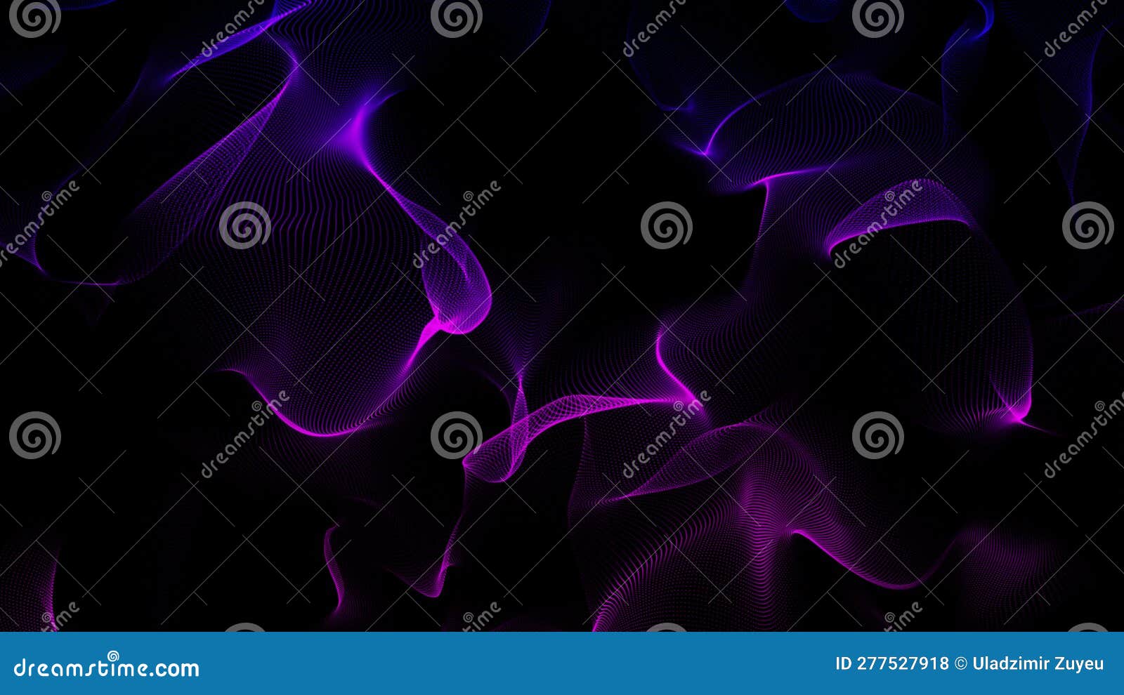 Flow Abstract Background. 3d Colored Gradient Graphic Wavy Lines on ...