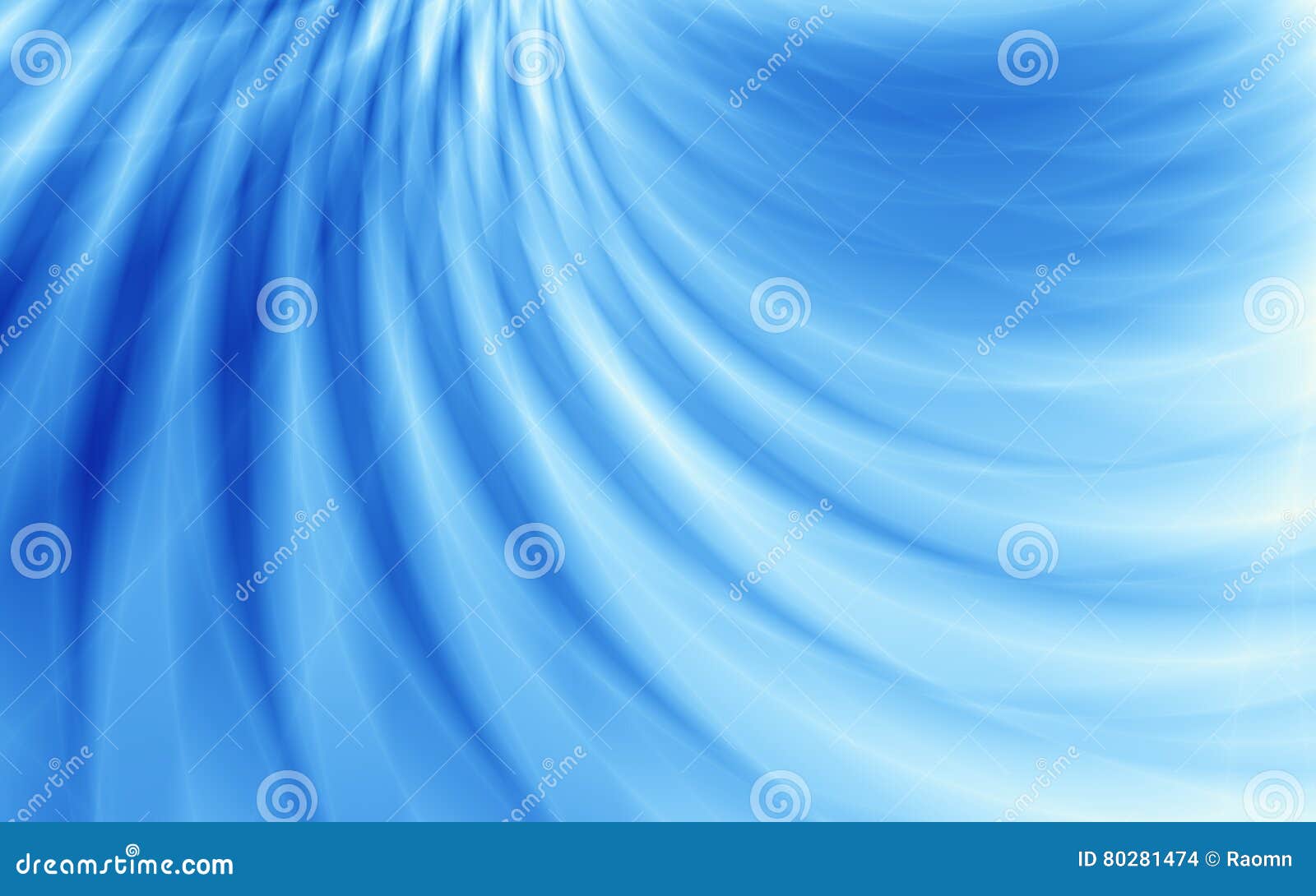 Flow Abstract Stream Blue Wave Wallpaper Stock Illustration ...