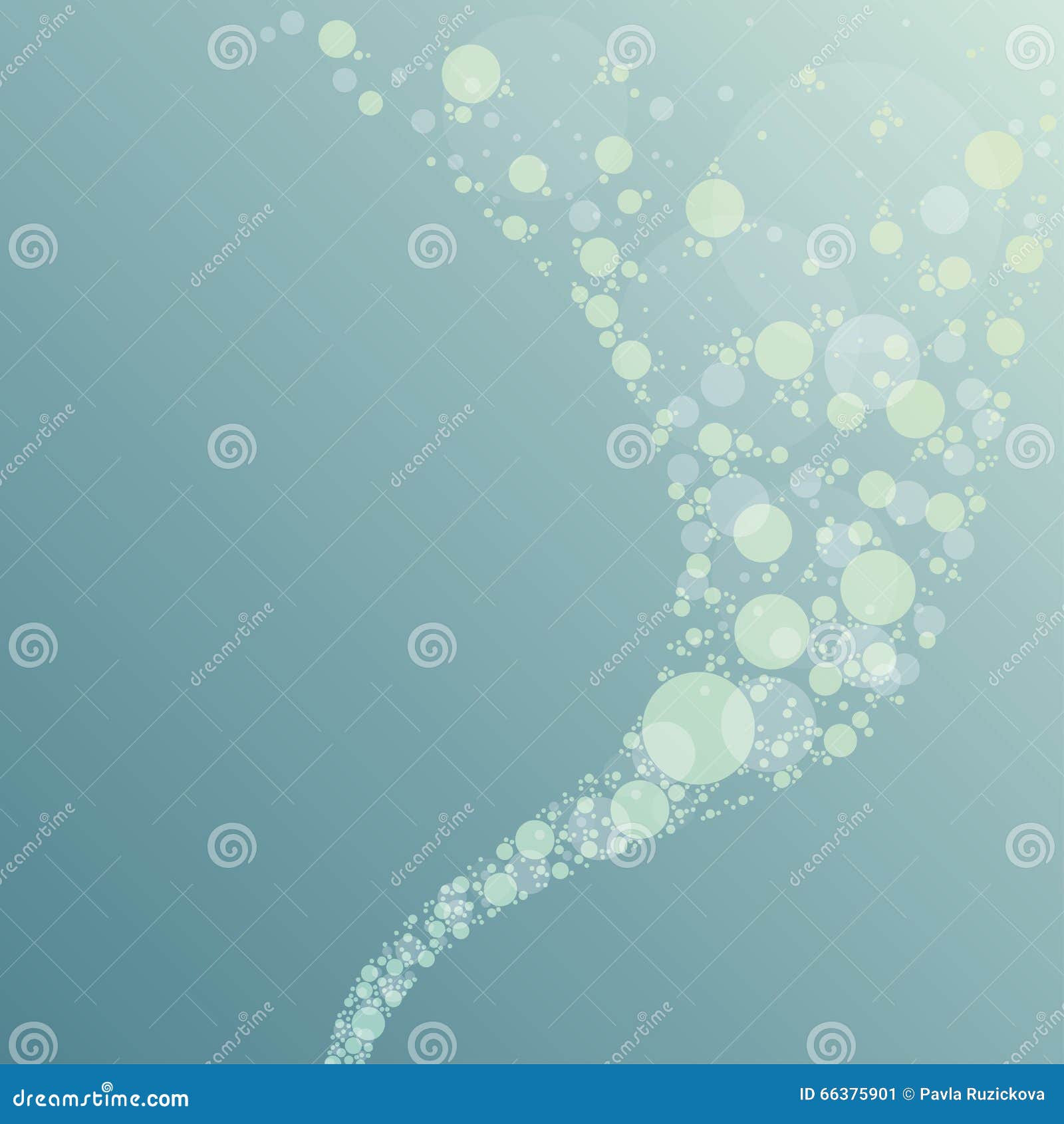 Flow bubbles stock vector. Illustration of design, meditation - 66375901