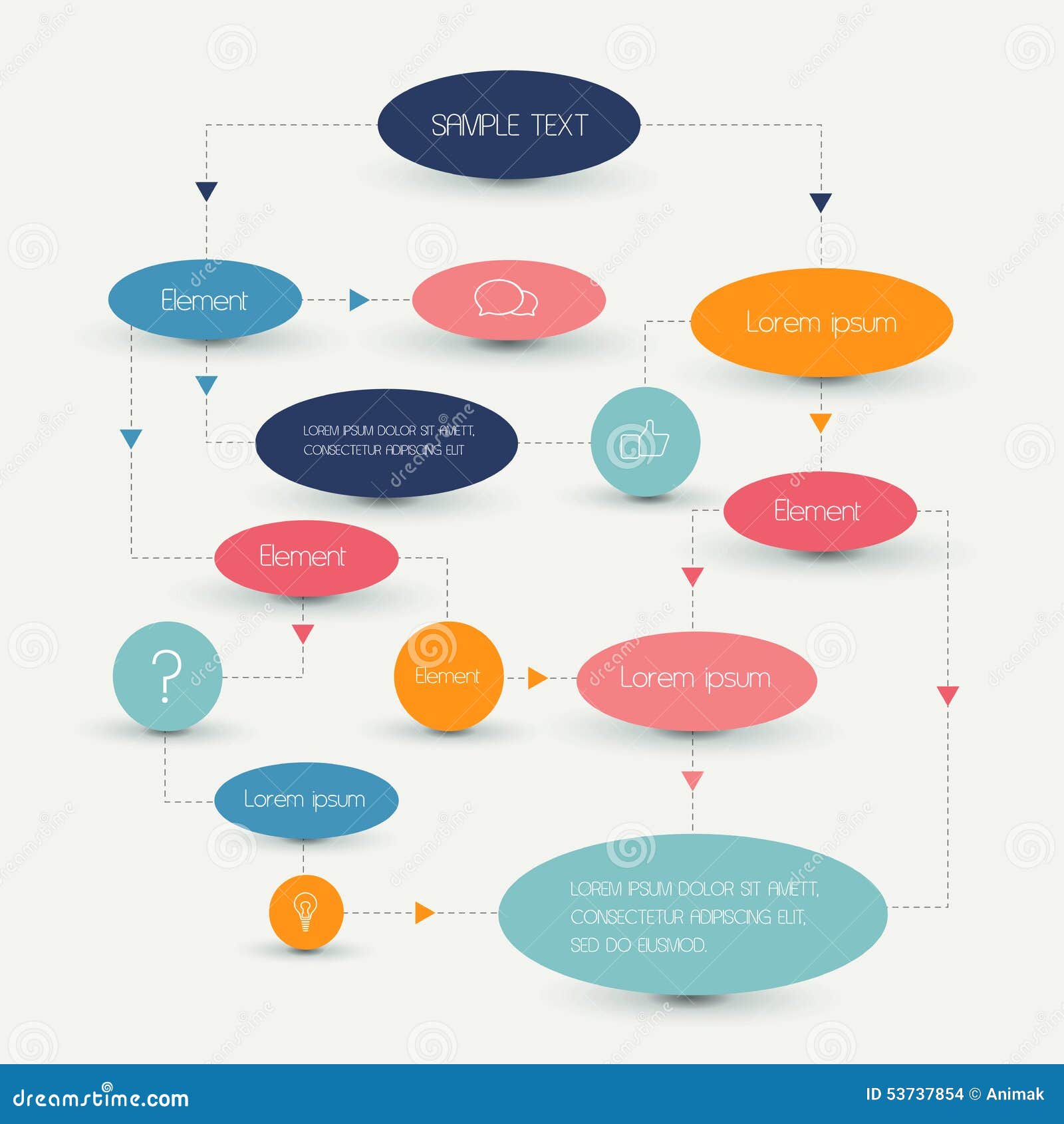 Flow chart scheme. stock vector. Illustration of presentation - 53737854 Flow chart scheme. stock vector. Illustration of presentation - 53737854