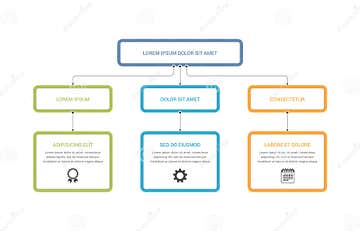 Flow Chart Template stock vector. Illustration of vector - 221780673