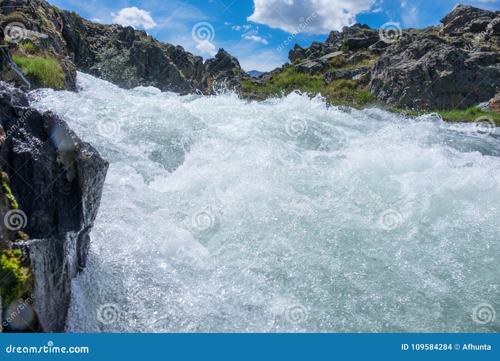The flow of clear water stock photo. Image of travel - 109584284